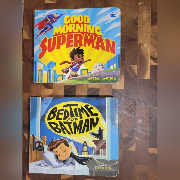 Toys | Set Of Dc Super Hero Board Books Good Morning Superman And ...